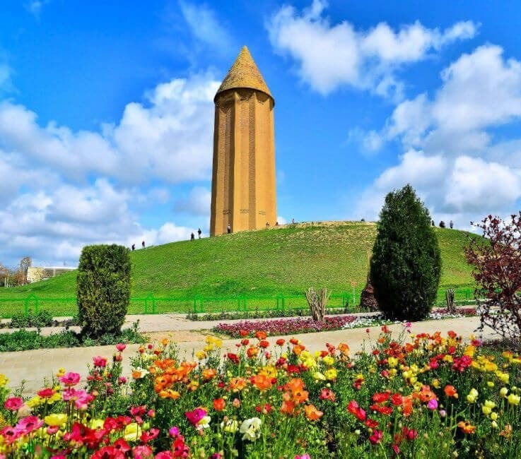 Gonbad-e Qavus Tower | The second tallest in the world - Irantripedia